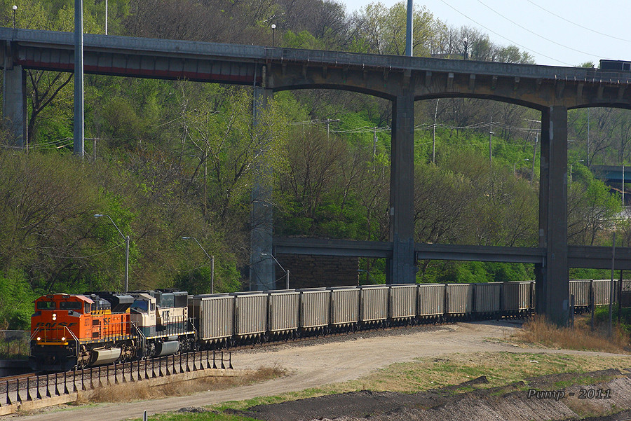 Northbound BNSF Empty Coal Train